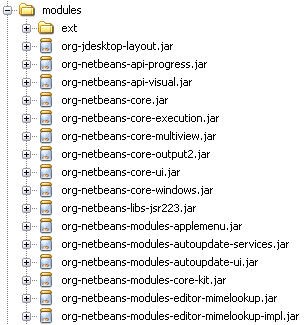 The NetBeans™ platform - Directory layout